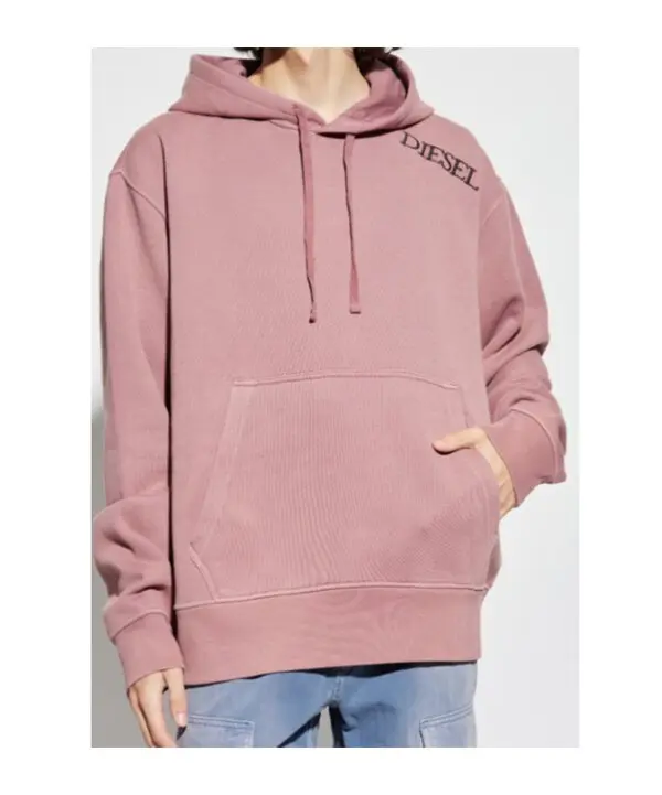DIESEL® Embroidered-logo Hooded Sweatshirt