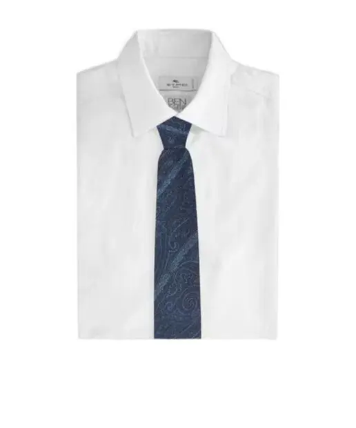Etro Arnica-motif Jacquard Tie - Blue