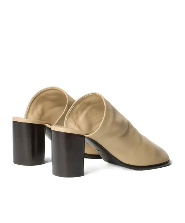 LEMAIRE Glove Mules - Sesame
