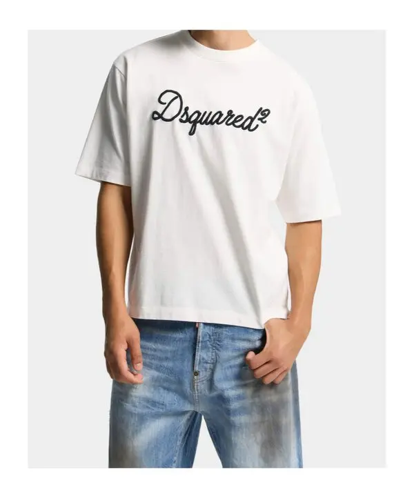 Dsquared2 Embroidered Loose Fit T-shirt
