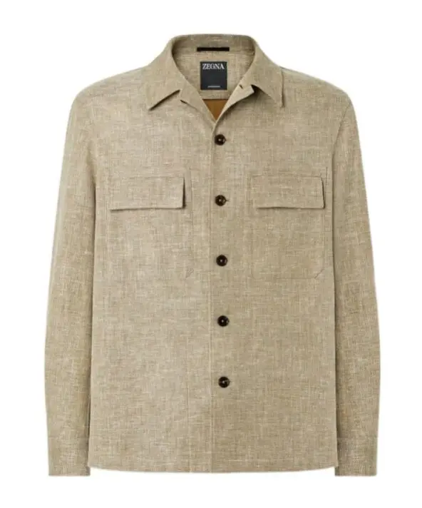 Zegna Button-front Overshirt