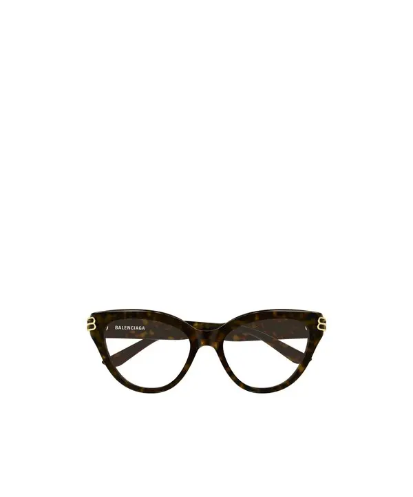 Balenciaga Cat Eye Frame Eyeglasses - Black