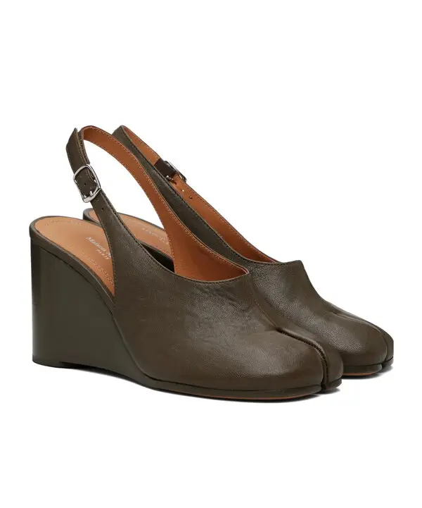 MAISON MARGIELA Tabi Wedge Slingback Pumps