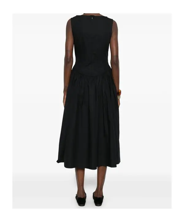 Stine Goya Sleeveless Midi Dress With Embellished Bodice