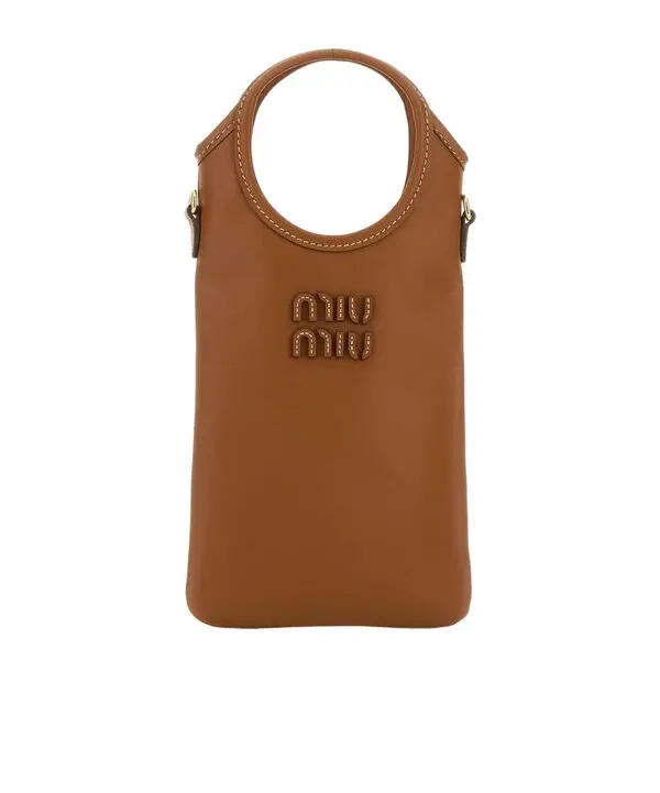 Miu Miu Logo-detailed Smartphone Case