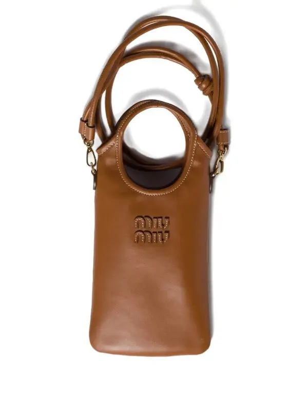 Miu Miu Logo-detailed Smartphone Case