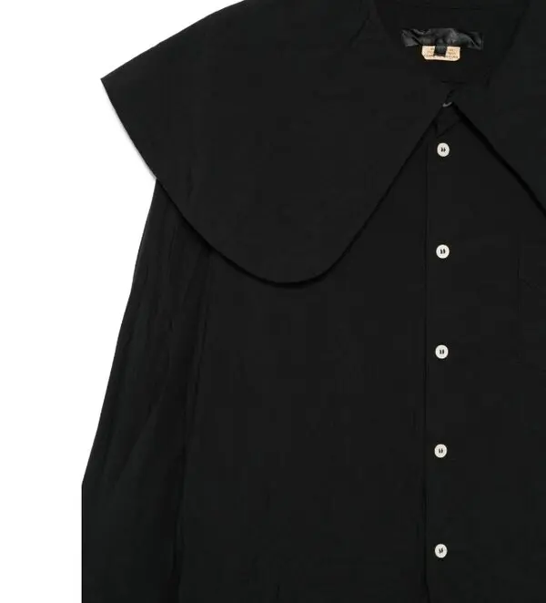 Comme Des Garçons Pilgrim Collar Buttoned Blouse