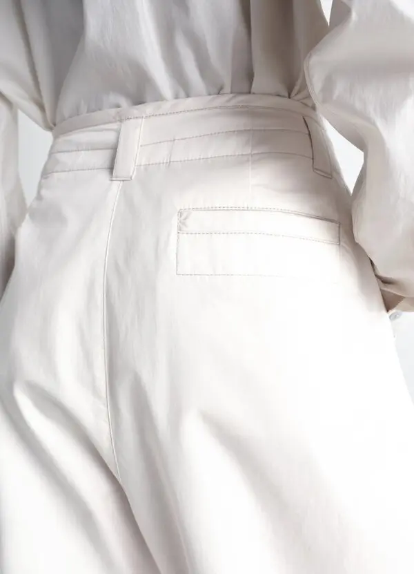 LEMAIRE Pleated Balloon Shorts