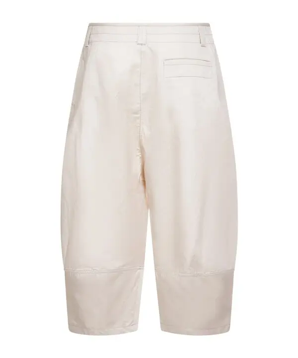 LEMAIRE Pleated Balloon Shorts