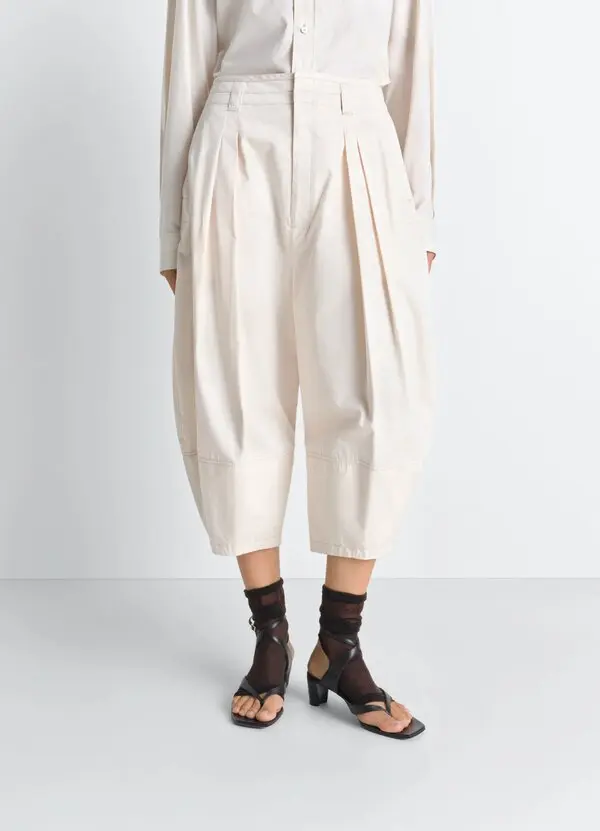 LEMAIRE Pleated Balloon Shorts