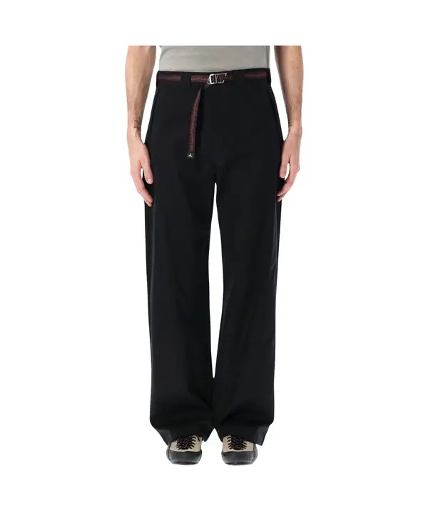 ROA Centipede Belted Wide-leg Pants