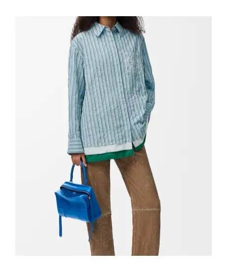 Loewe Relaxed Stripe Logo Shirt