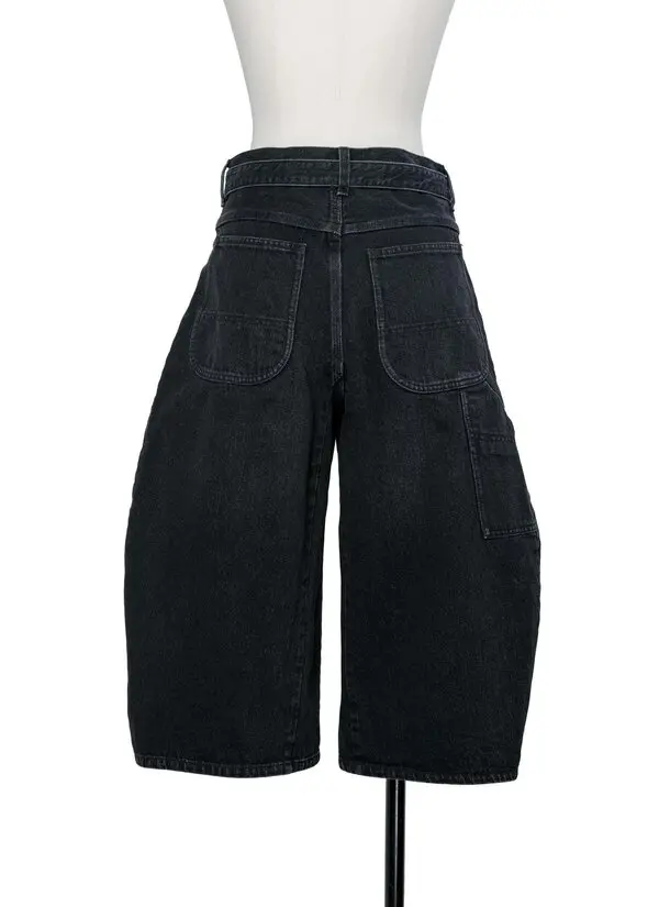 Sacai Belted Wide Leg Trousers