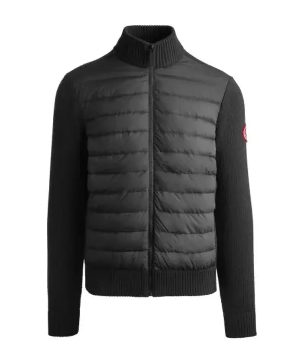 Canada Goose Hybridge Tricot Down Jacket - Black