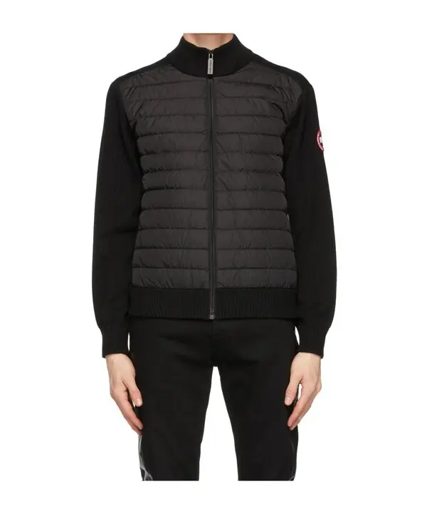 Canada Goose Hybridge Tricot Down Jacket - Black