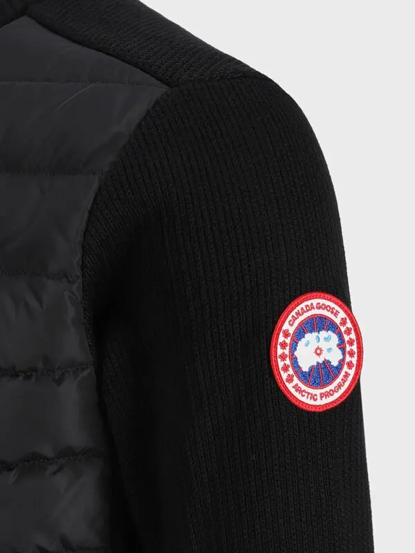 Canada Goose Hybridge Tricot Down Jacket - Black