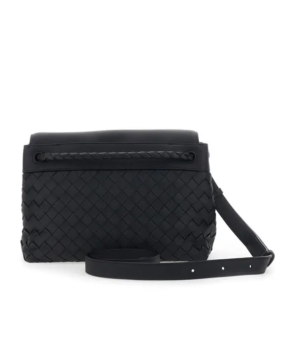 Bottega Veneta Andiamo Con Patta Cervo Shoulder Bag