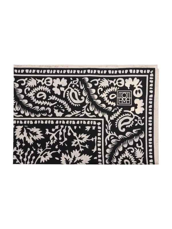 TOTEME Hankie Lace Print Scarf