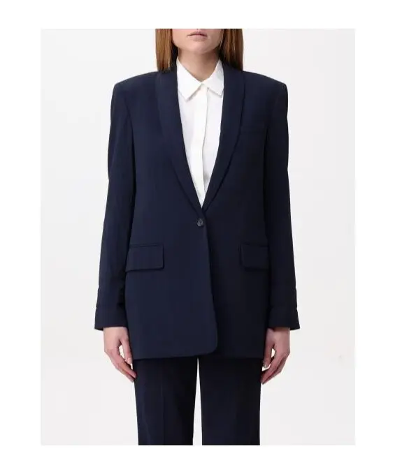 Theory Crepe Single-breasted Tailored Blazer