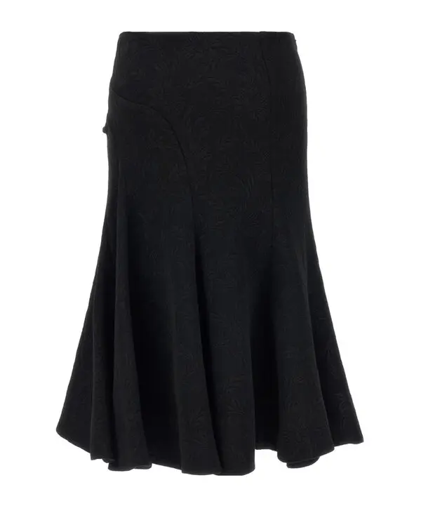 Dries Van Noten Sibel Flared Skirt