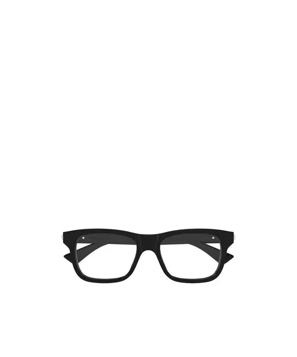 Bottega Veneta Rectangle Frame Eyeglasses - Black