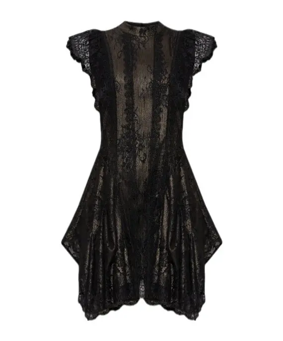 ALLSAINTS Fleur Lace Mini Dress - Black