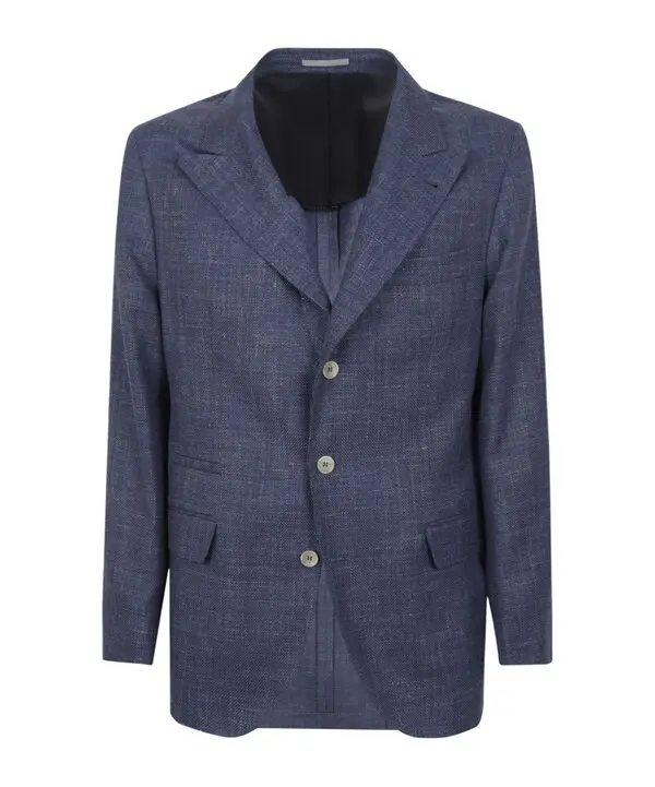 Brunello Cucinelli Classic Collared Button Jacket