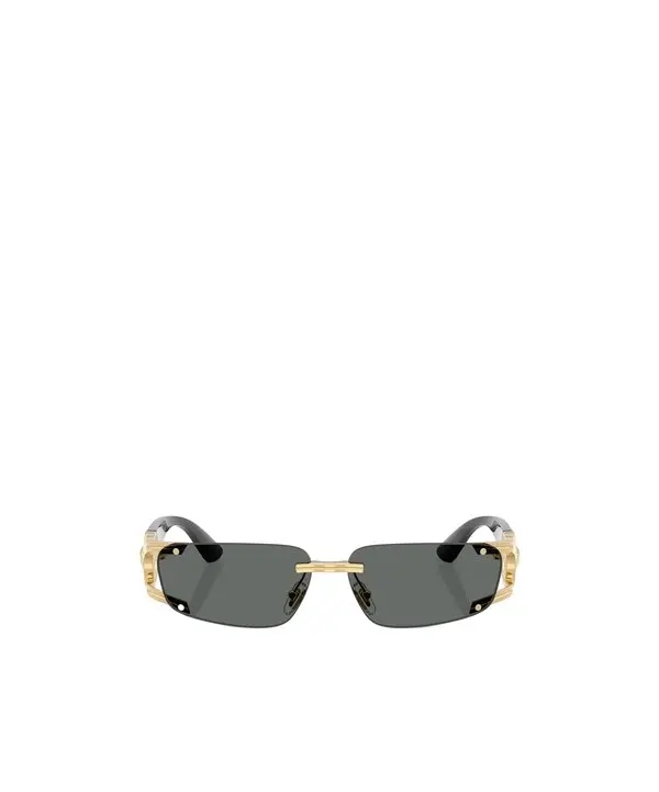 Versace Frameless Sunglasses - Golden