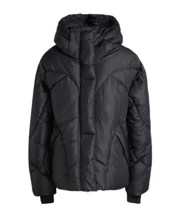 Adidas By Stella McCartney Padded Hooded Zip-up Jacket
