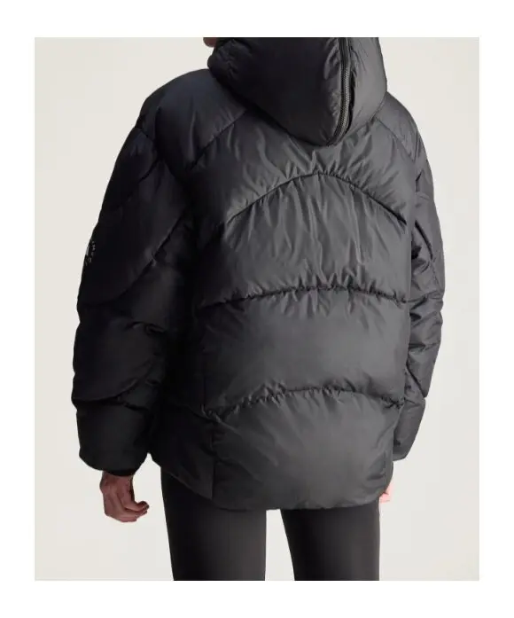 Adidas By Stella McCartney Padded Hooded Zip-up Jacket