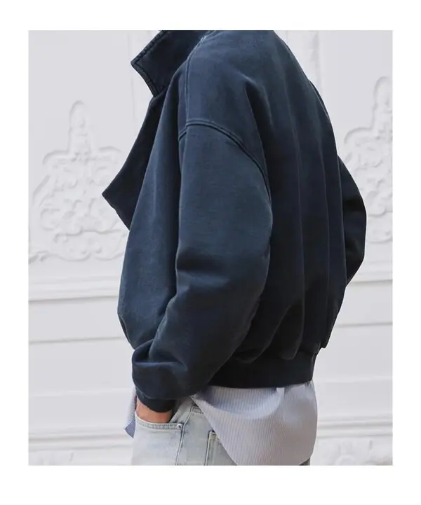 Dior Draped Sweatshirt With Open Collar