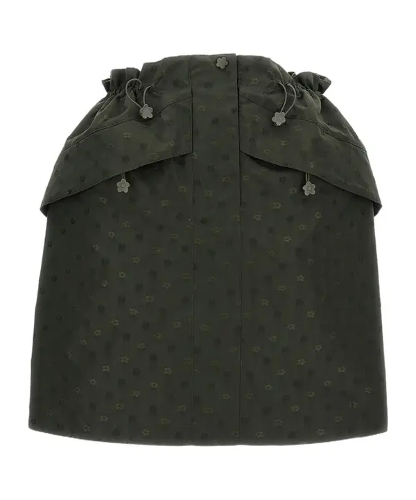 Cecilie Bahnsen Iris Jacquard Mini Skirt - Black