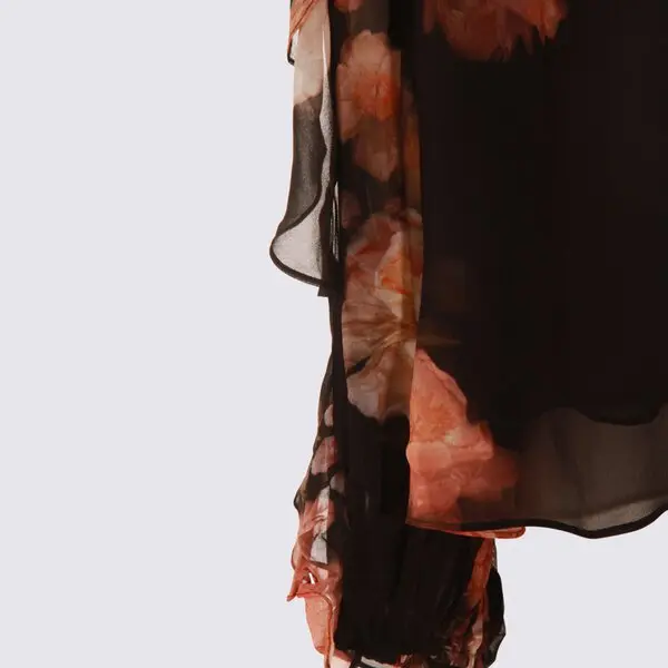 Zimmermann Hypnotic Flutter Blouse With Necktie And Frill Detailing - No