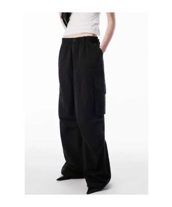 Alexander Wang Mid-rise Cargo Pants - Black
