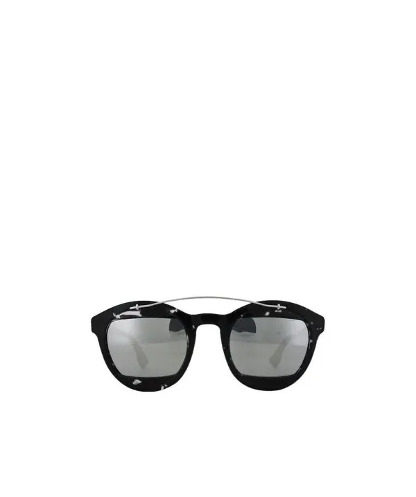 Dior Logo Embellished Sunglasses - Gray