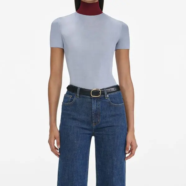 SELF-PORTRAIT Flared Jeans With Multiple Pockets