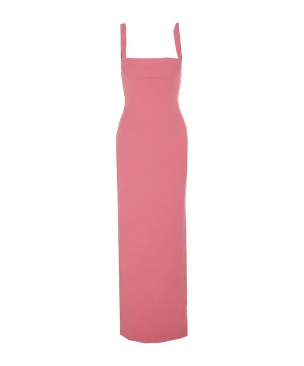 Solace London Joni Maxi Dress - Dark Rose