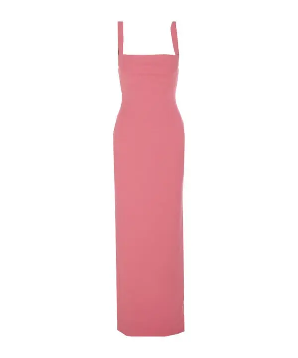 Solace London Joni Maxi Dress - Dark Rose