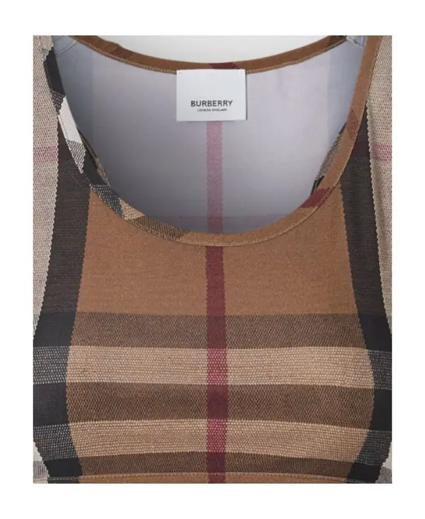Burberry Vintage Check Sports Bra