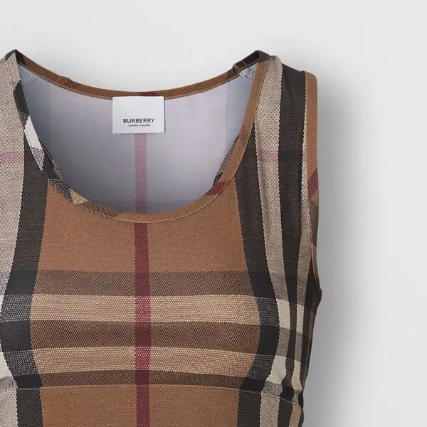 Burberry Vintage Check Sports Bra