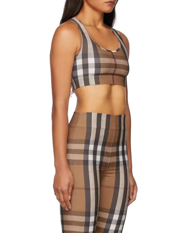 Burberry Vintage Check Sports Bra
