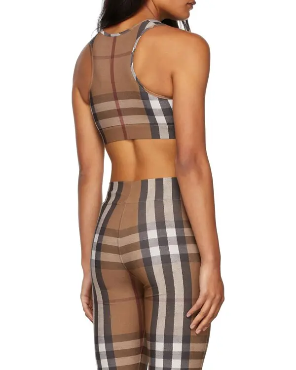 Burberry Vintage Check Sports Bra