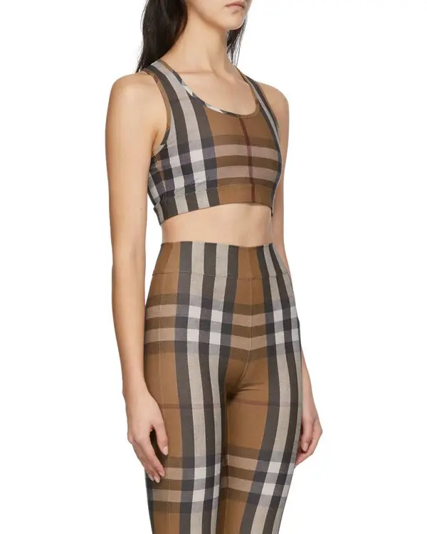 Burberry Vintage Check Sports Bra