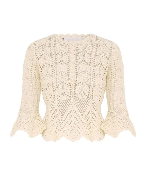 Zimmermann Awaken Crochet Top