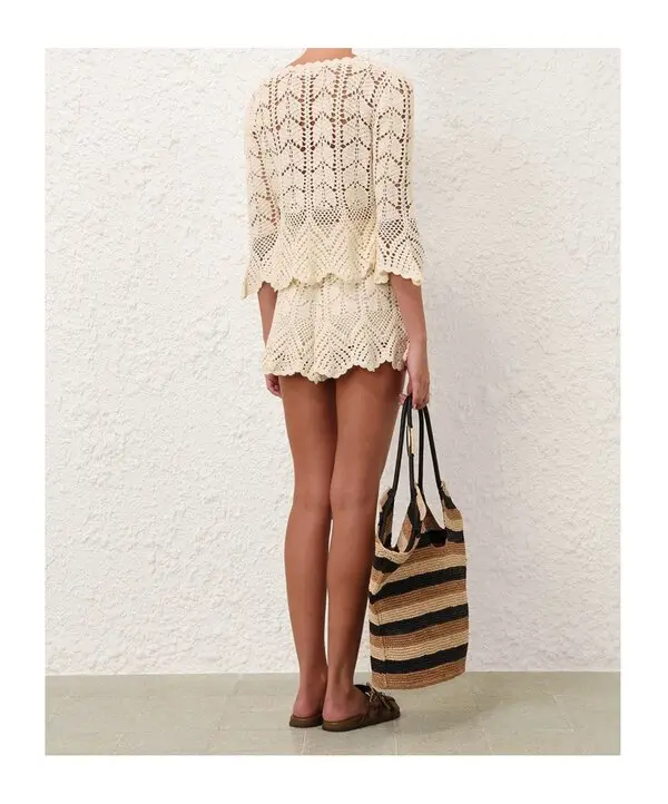 Zimmermann Awaken Crochet Top