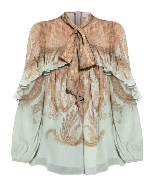 Zimmermann Memento Flutter Blouse