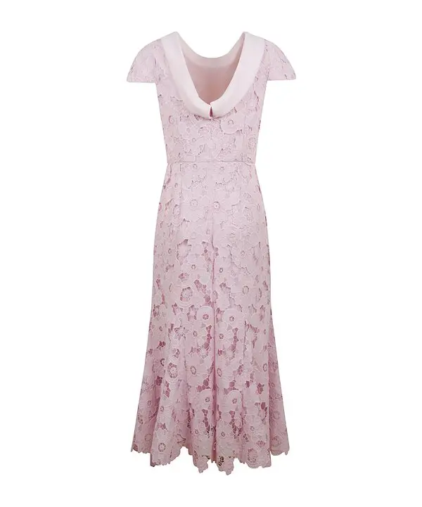 SELF-PORTRAIT Lace Collar Dress