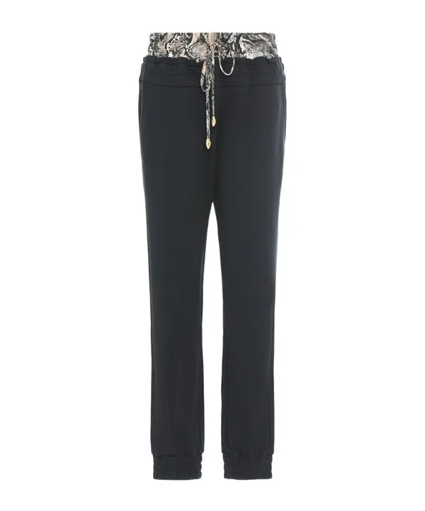 Just Cavalli Layered Snake Print Pants