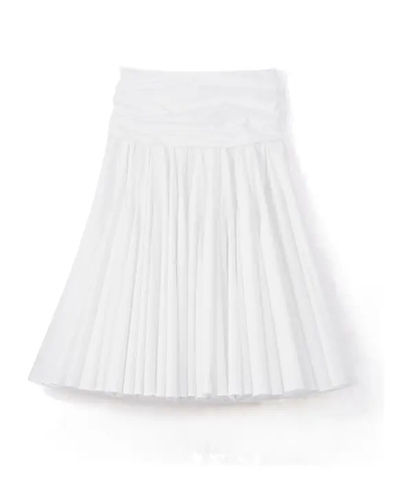 Jacquemus Draped Petticoat Skirt - White