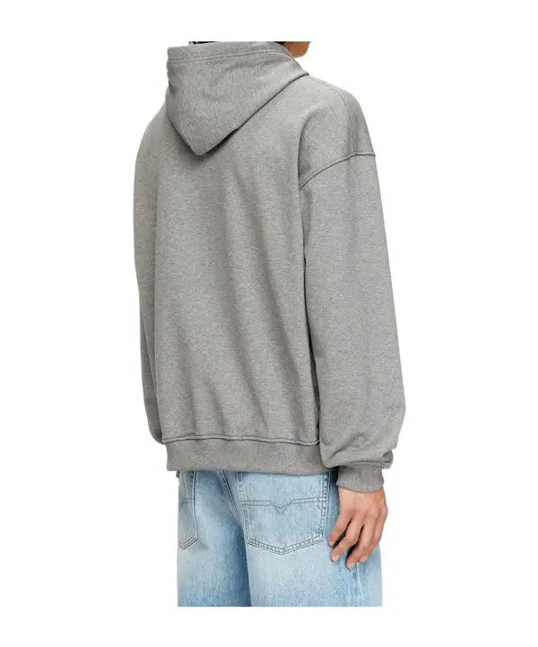 DIESEL® S-boxt Graphic Hoodie - Blue/grey